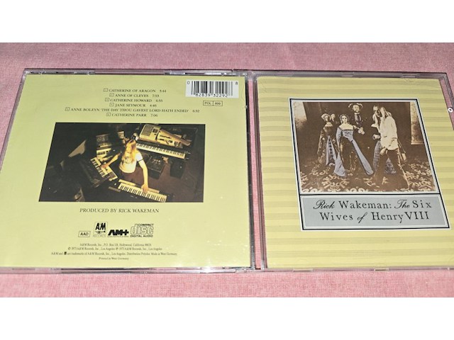 Rick Wakeman - The six wives of Henry VIII , ORIGINAL