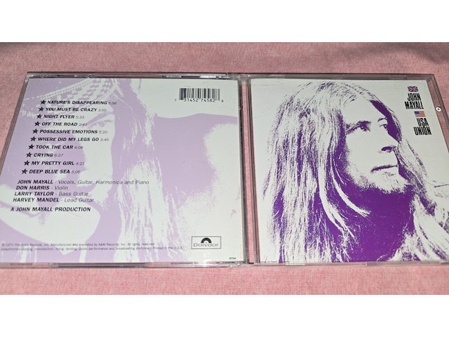 John Mayall - USA union , ORIGINAL