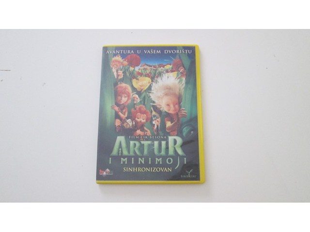 ARTUR I MINIMOJI, DVD