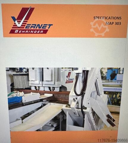 CNC преса и шлица за профиле
VERNET BEHRINGER MAP 303