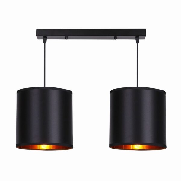 Candi Lux Viseća Lampa Crna 4 2x40W E27