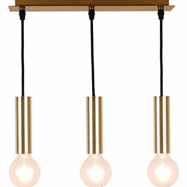Dallas Viseća Lampa Zlatna 2 3x40W E27