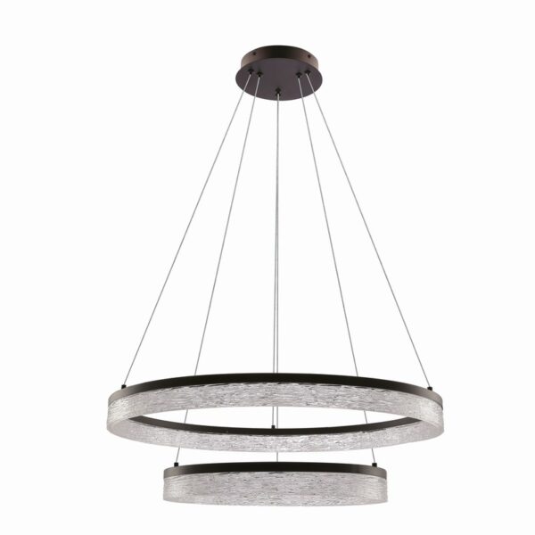 Frozi Visilica Crna 38W LED 3000K