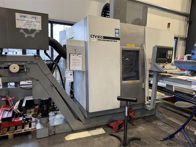 CNC lathe
GILDEMEISTER CTV250