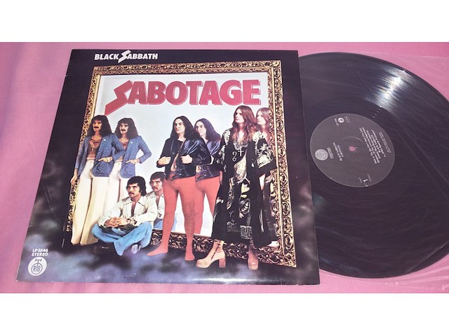 Black Sabbath - Sabotage (LP, Yug) MINT