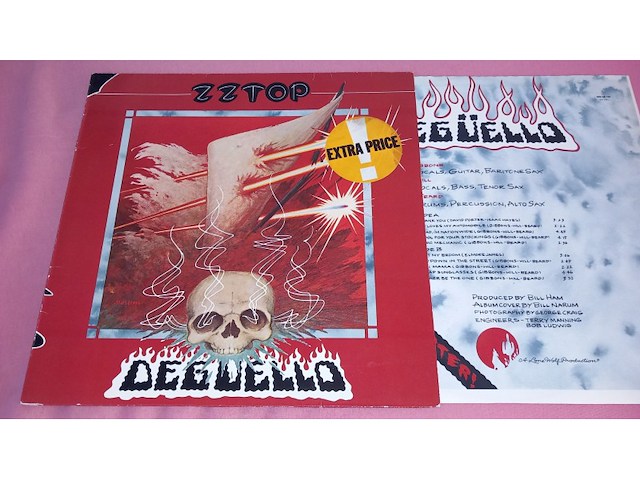 ZZ Top - Degüello (LP, EU) Germany