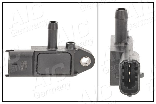 Senzor, pritisak izduvnih gasova AIC 54702