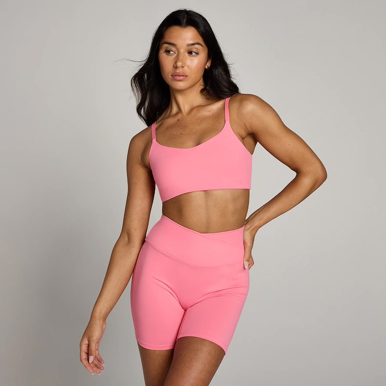 MP Women's Tempo Sports Bra − ženski sportski grudnjak − svetloružičasti