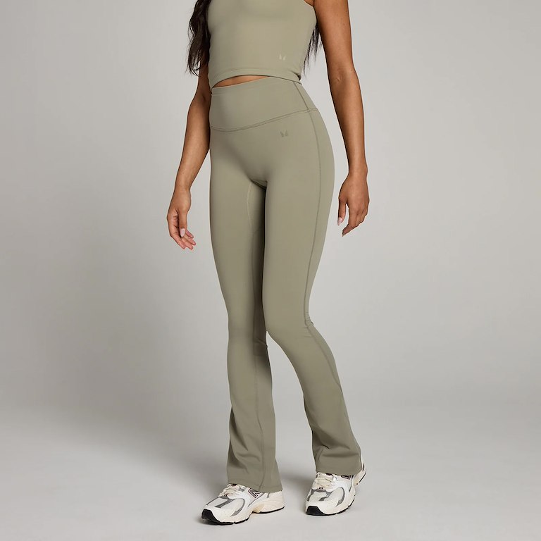 MP Women's Tempo Flared Leggings − ženske helanke − maslinastosive