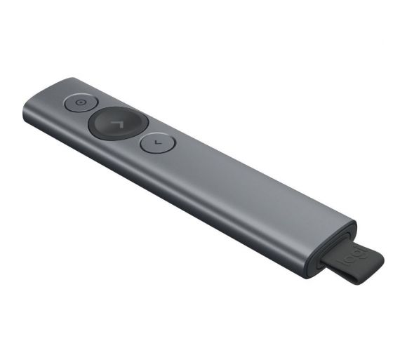 Logitech - Logitech Spotlight Presentation Remote - SLATE, New