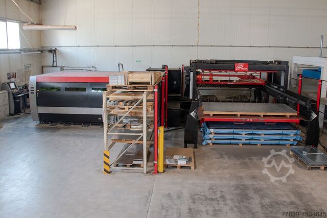 Laserski rezač sa automatizacijom
AMADA PROMECAM Fiber FLC3015AJ 2kW