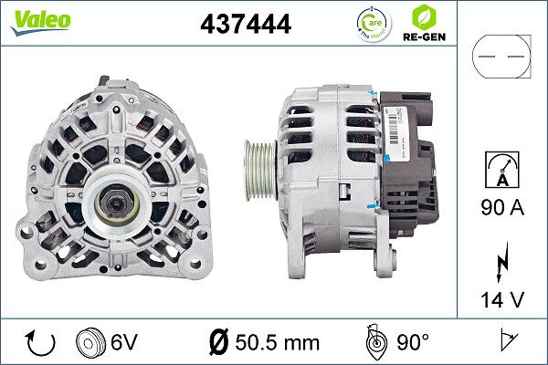 Alternator VALEO 437444