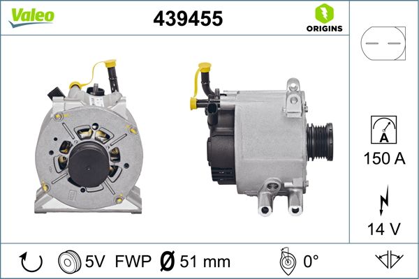 Alternator VALEO 439455