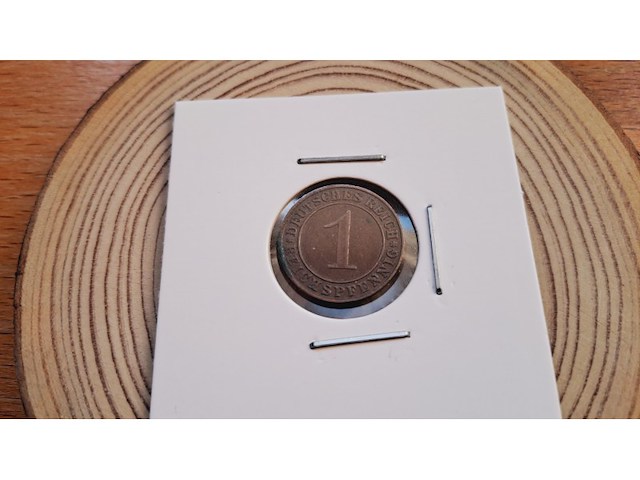 NEMACKA 1 PFENNIG 1934 GODINA KOVNICA A