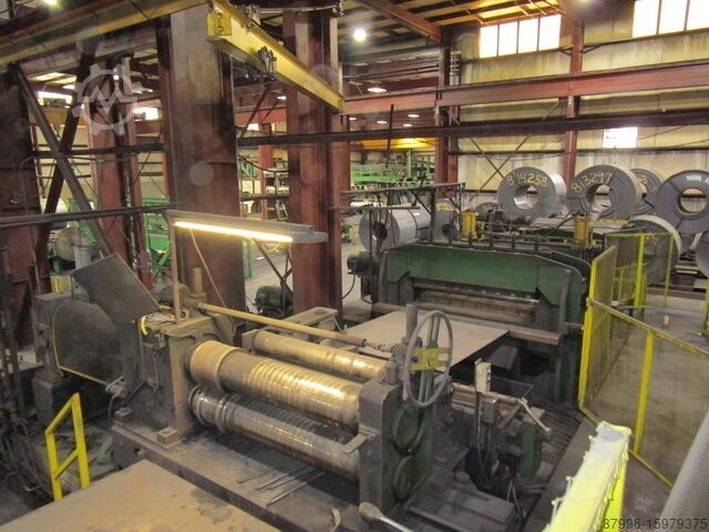 Linija prolaskivanja
Slitting line SECO 60″ x 0.375″ x 50,000Lb (A3791)