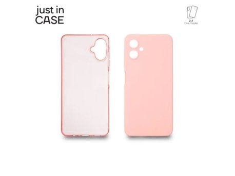 JUST IN CASE Just in Case 2u1 Extra case MIX paket maski za telefon Samsung Galaxy A06 PINK ( MIX232PK )