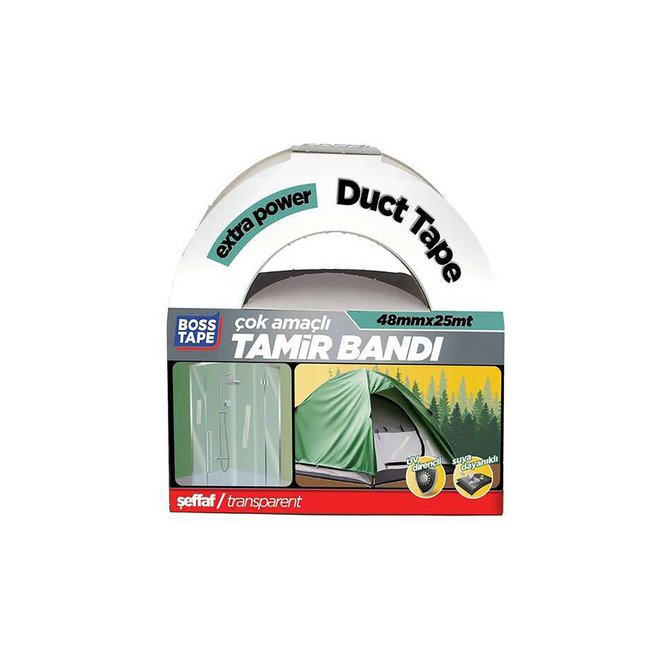 BOSS TAPE transparentna traka 50 m