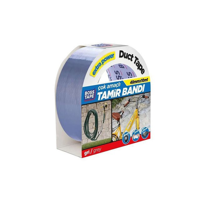 BOSS TAPE višenamenska duct siva 50 m