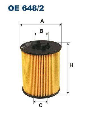 Filter za ulje FILTRON OE 648/2