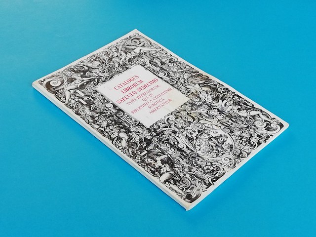 Catalogus librorum saeculo sedecimo