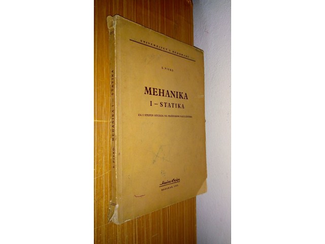Mehanika 1 STATIKA/ Pivko