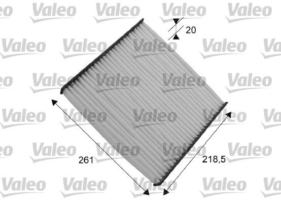Filter, vazduh unutrašnjeg prostora VALEO 715552