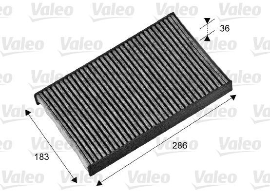 Filter, vazduh unutrašnjeg prostora VALEO 698714