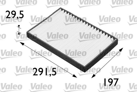 Filter, vazduh unutrašnjeg prostora VALEO 698662