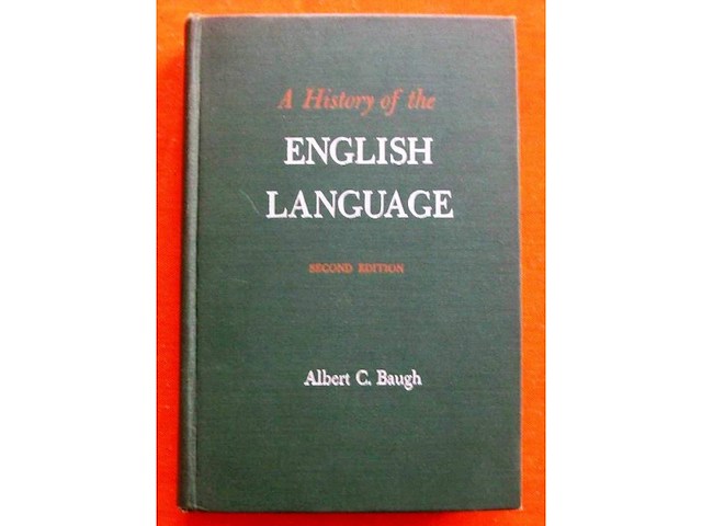 A History of the English Language, Albert C.Baugh-RETKO