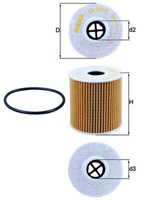 Filter za ulje KNECHT OX 339/2D