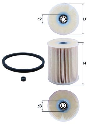 Filter za gorivo KNECHT KX 231D