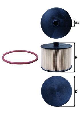 Filter za gorivo KNECHT KX 201D