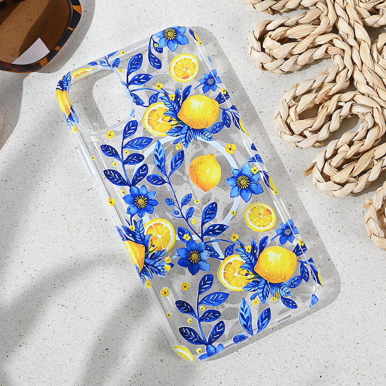 Futrola print Magsafe za iPhone 11 Pro Max 6.5 Mediteran Lemon