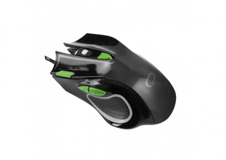 ESPERANZA EGM401KG ZICNI MIS ZA GAMERS 7D OPT. USB MX401 HAWK CRNO-ZELENI