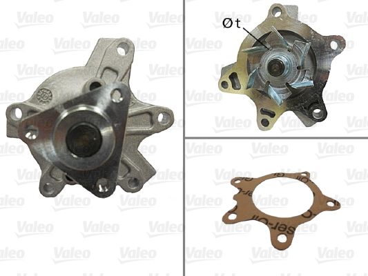 Pumpa za vodu, hlađenje motora VALEO 506848