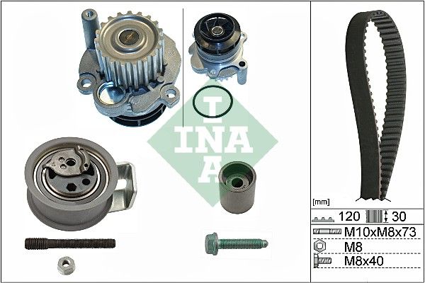 Pumpa za vodu + komplet zupčastog kaiša Schaeffler INA 530 0091 31