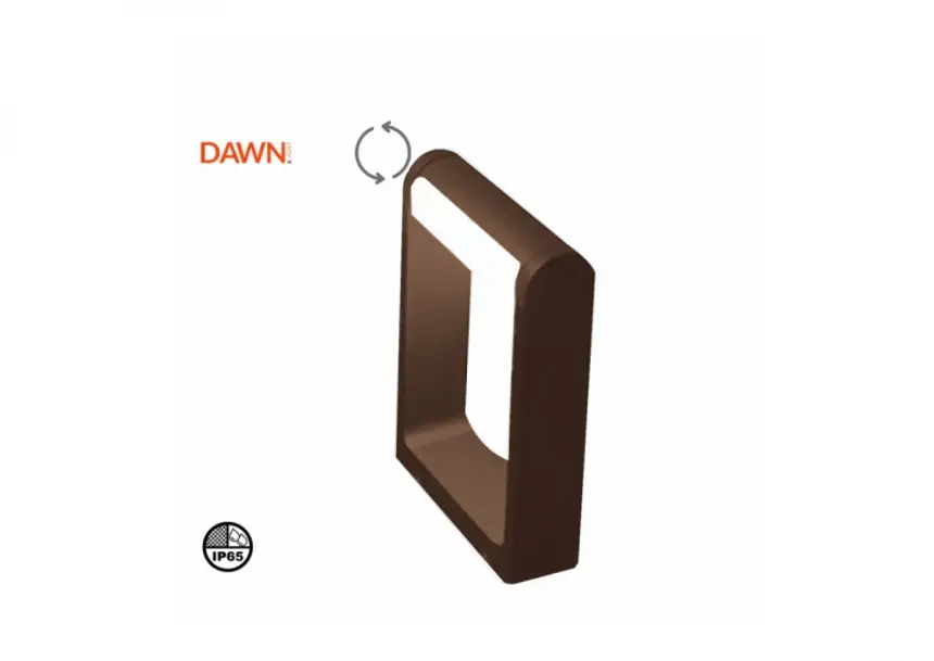 DAWN LED SVETILJKA 0230-300 STUBNA 12W 3000K IP65 CORTEN