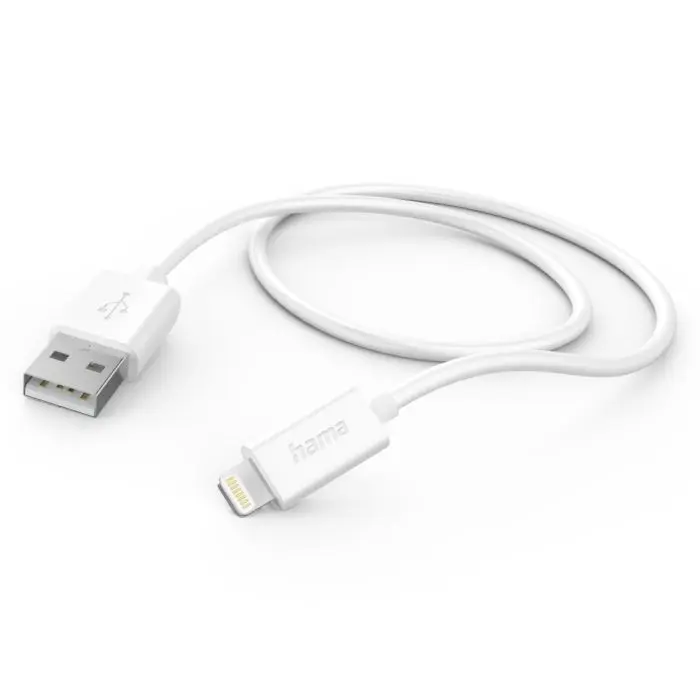 HAMA KABL ZA PUNJAČ USB A (MUŠKI) NA LIGHTNING (MUŠKI) 1M BELI 201579