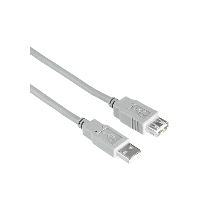 HAMA KABL USB A (MUŠKI) NA USB A (MUŠKI) 1.5M BELI 200905