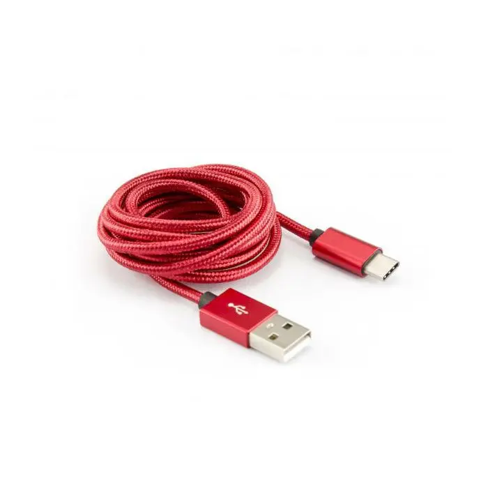S-BOX USB KABL USB A-2.0 USB Type C 1,5 m, Fruity Red