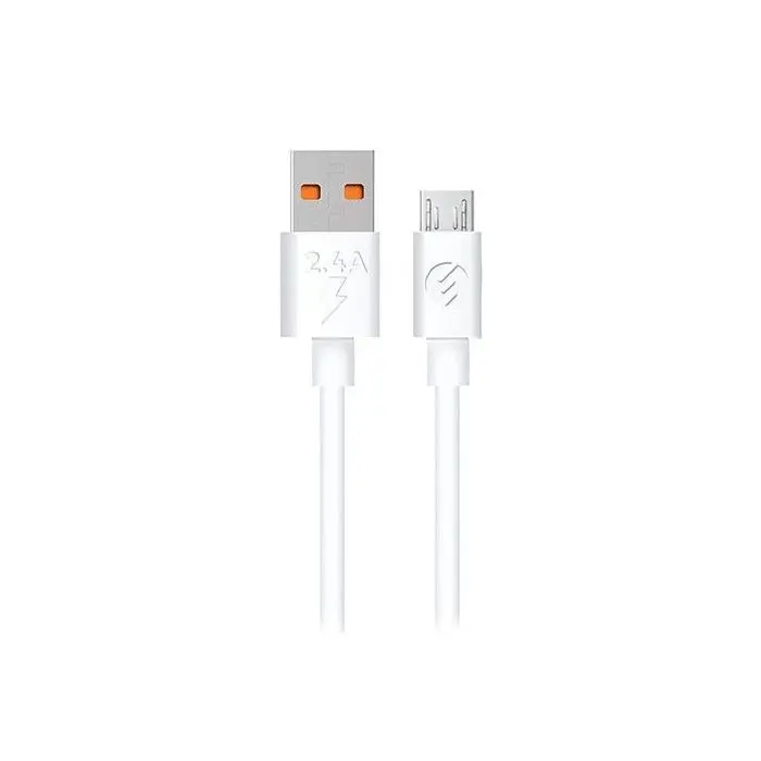 S-LINK KABL ZA PUNJAČ USB A (MUŠKI) NA MICRO USB B (MUŠKI) 1M BELI SL-X241