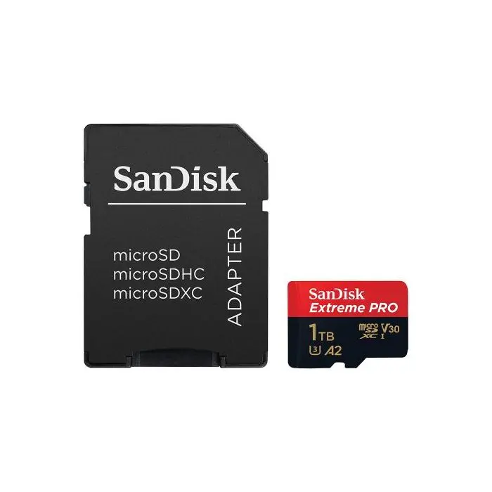 SanDisk MEMORIJSKA KARTICA 67841 SDXC 1TB Micro Extreme Pro 200MB/s A2 C10 V30 UHS-I US+Adapter