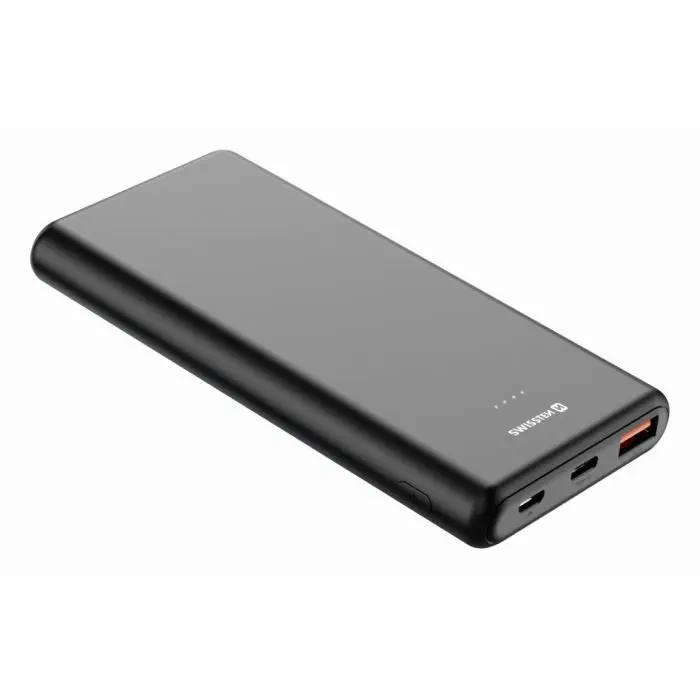 Swissten EKTERNA BATERIJA 789 Power Bank Power Line 10000 mAh 20W, crni
