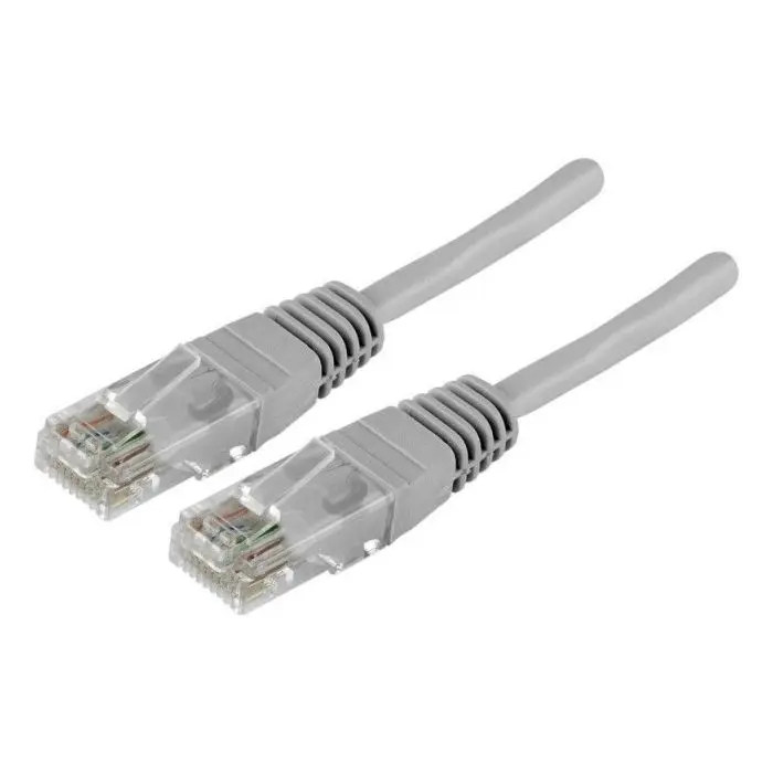 Intellinet LAN KABL 0537016 Cat6 compatible, U/UTP, 1m, Gray