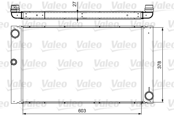 Hladnjak, hlađenje motora VALEO 735475