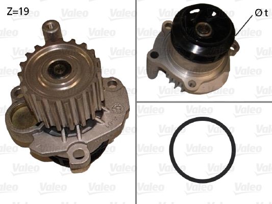 Pumpa za vodu, hlađenje motora VALEO 506873