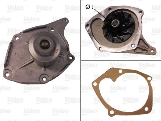 Pumpa za vodu, hlađenje motora VALEO 506863
