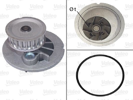 Pumpa za vodu, hlađenje motora VALEO 506703