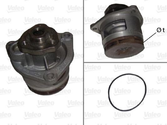 Pumpa za vodu, hlađenje motora VALEO 506657