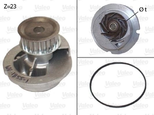 Pumpa za vodu, hlađenje motora VALEO 506656
